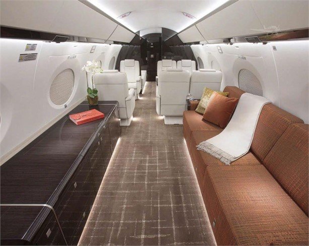 Gulfstream G650ER продажа бу самолета. Бизнес джет Гольфстрим G650