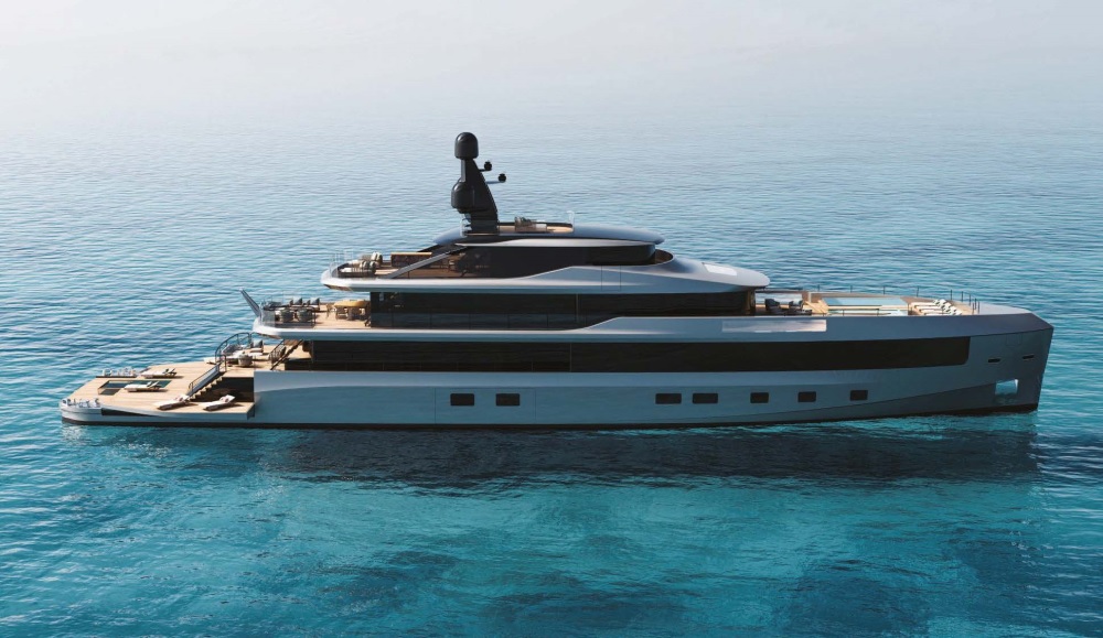 Мегаяхта Tankoa Apache - купить яхту 50 м дизайн Франческо Пашковски