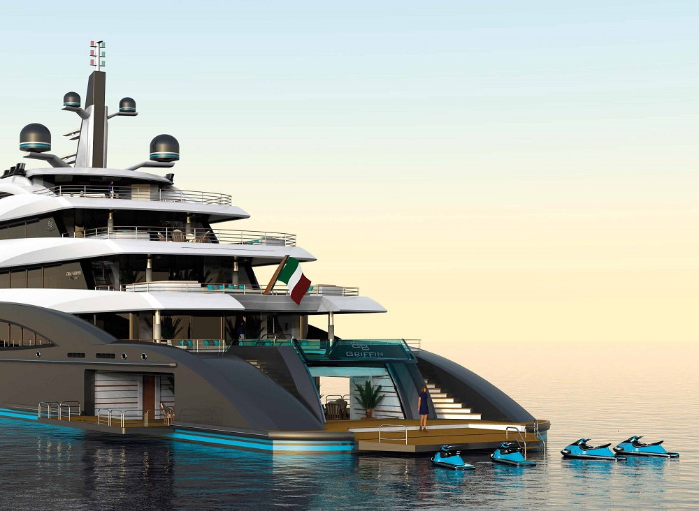 Fincantieri megayacht Griffin 88 M